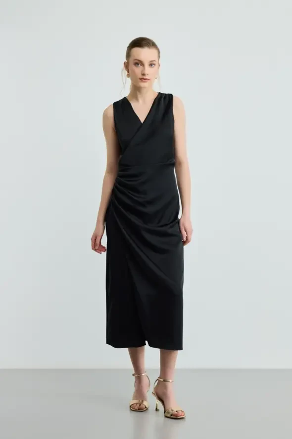 Satin Evening Dress Models and Prices | Gusto